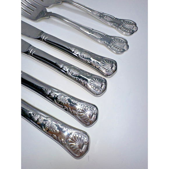 Delco Remy | Dining | Delco Laguna Shell Tip Stainless Flatware ...